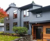 23 Inspiring Ideas for Blue House with Black Trim - Tangy House
