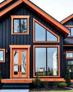 24 Sophisticated Ideas of Black and Cedar House - Tangy House