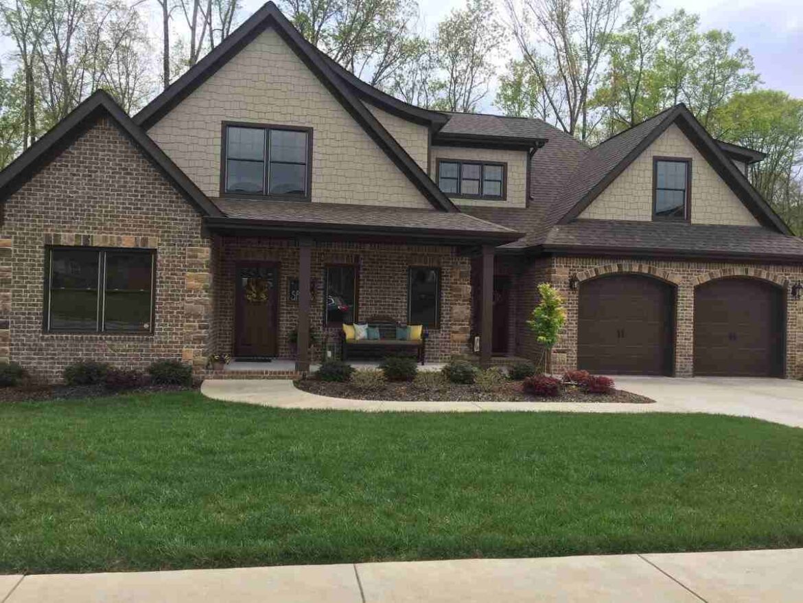 25 Classic Ideas for Tan House with Black Trim - Tangy House