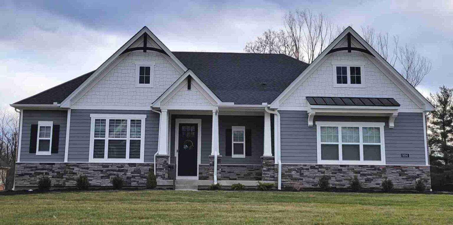 29 Stunning Looks: Charcoal Grey Grey House With Black Trim - Tangy House