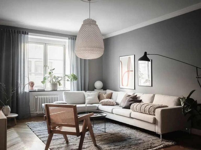21 Minimal Modern Grey and Beige Living Room Ideas - Tangy House